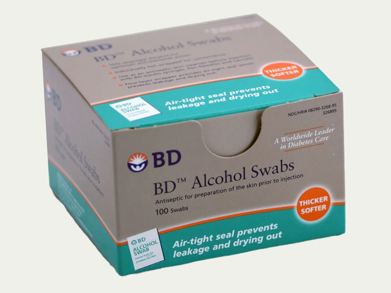 Custom Alcohol Swab Boxes | Alcohol Wipes Packaging Boxes Wholesale ...