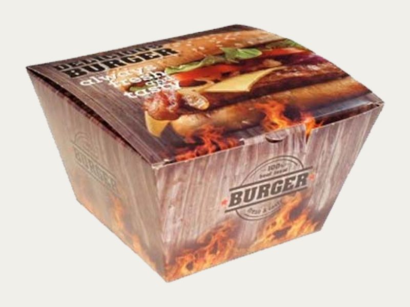 Hamburger Boxes | Custom Printed Hamburger Packaging Boxes At Wholesale ...