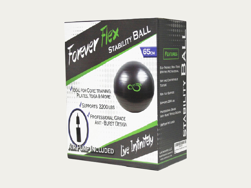 Custom Exercise Ball Boxes | Custom Printed Yoga Ball Packaging Boxes ...